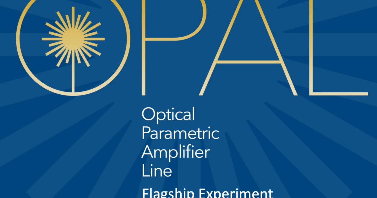 NSF OPAL Flagship Experiment Selection Report - NSF OPAL